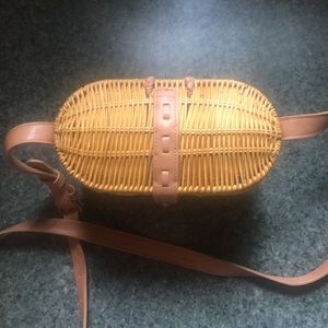 Universal Thread | Bags | Straw Rattan Crossbody Bag | Poshmark